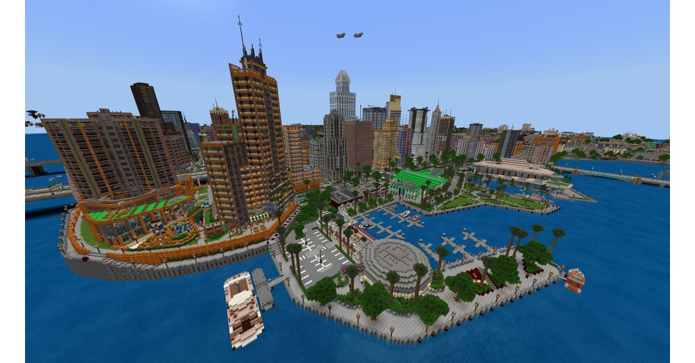 Minecraft Greenfield Map - Screenshots