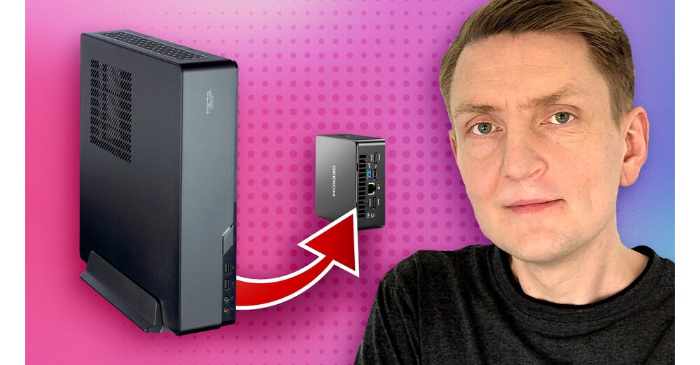 Mini-PC vs. Desktop-PC: Fast 20-mal kleiner und doch merke ich im ...