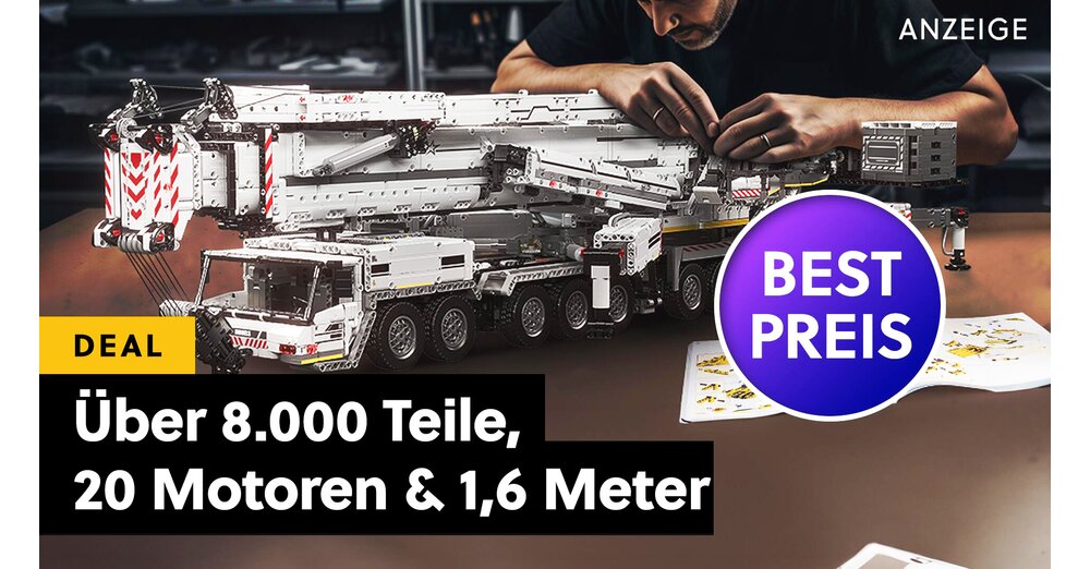 Über 8.000 Teile, 20 Motoren und Hammerpreis: Die für mich beste LEGO-Alternative hat gerade ein ...