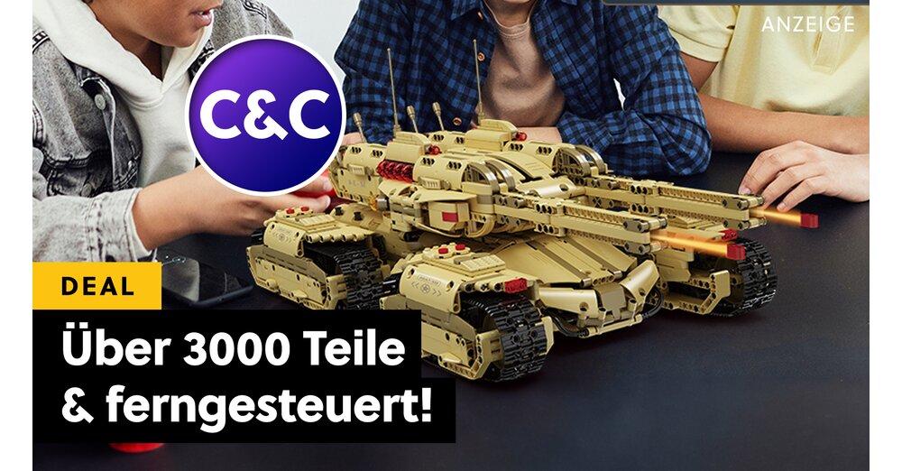 Kane würde dieses Set kaufen: Das wohl beste C&C-Set im LEGO Technic ...