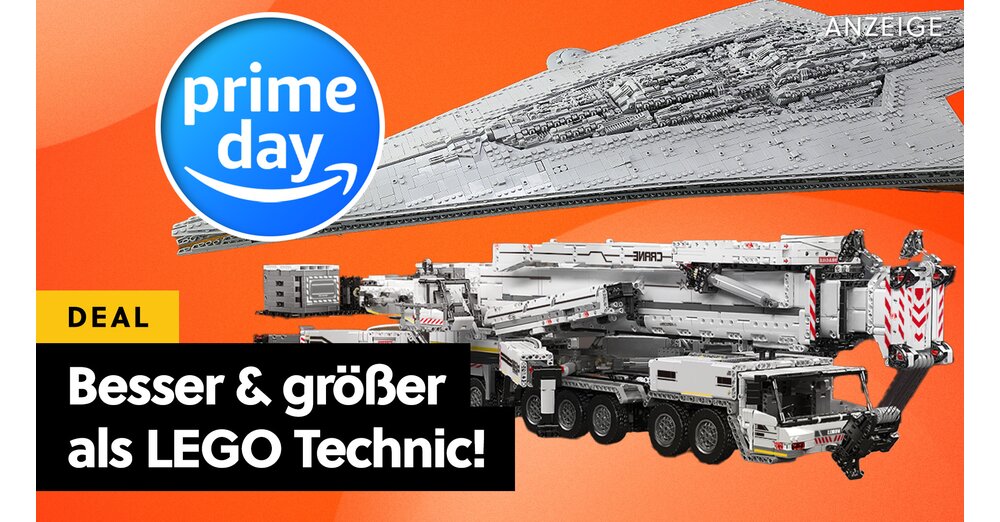 Die beste LEGO Technic-Alternative könnte DER Prime Day-Tipp 2024 sein ...