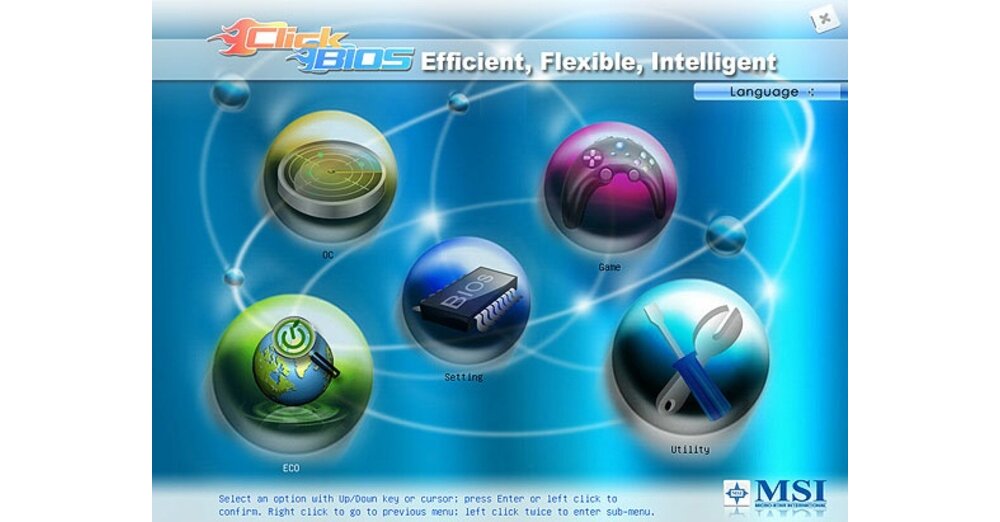 MSI - EFI für das MSI P45D3 Platinum-Mainboard