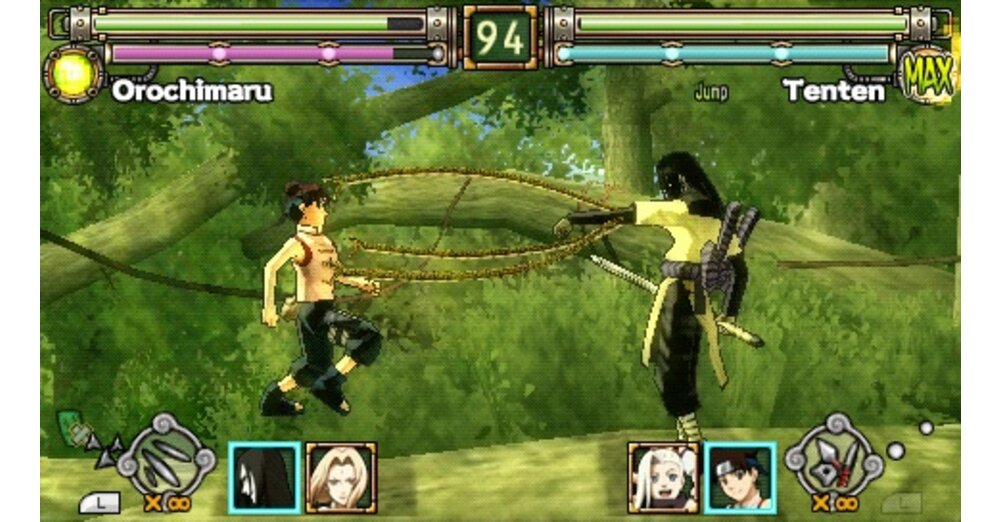 Naruto: Ultimate Ninja Heroes PSP