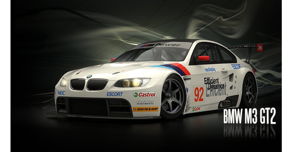 Need for Speed: Shift - Alle Strecken und Wagen, BMW M3 GT2 auf dem Cover