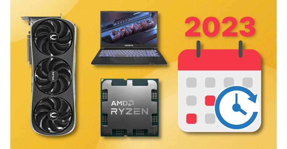 Neue Hardware 2023 - Was passiert bei Grafikkarten, Monitoren & Co.?