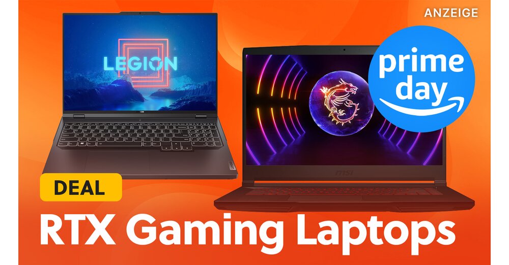 Amazon Prime Day: Nvidia RTX Gaming Laptops jetzt mit spektakulären ...
