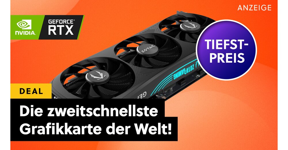 Auch nach dem Prime Day fallen die Grafikkartenpreise: Die Nvidia RTX 4080 Super gibt's jetzt ...