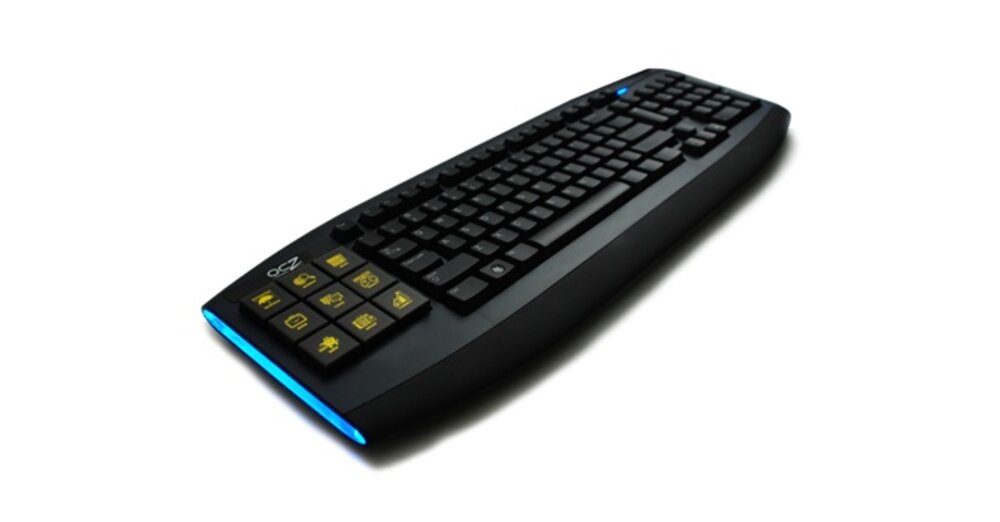 OCZ Sabre - OLED Gaming Keyboard vorgestellt