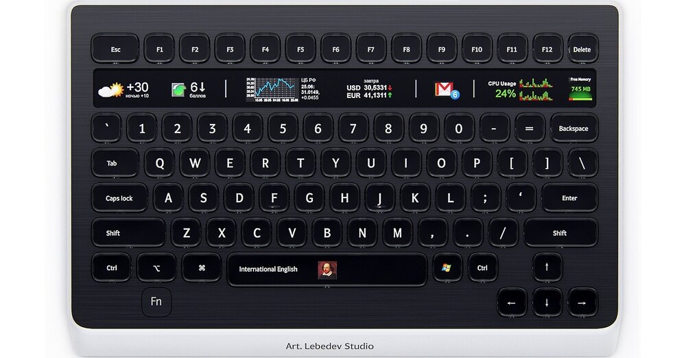 Art Lebedev - Optimus Popularis-Tastatur noch in diesem Jahr