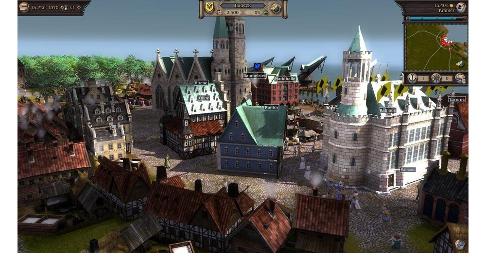 Patrizier 4 - Patch 1.3 mit neuen Missionen veröffentlicht