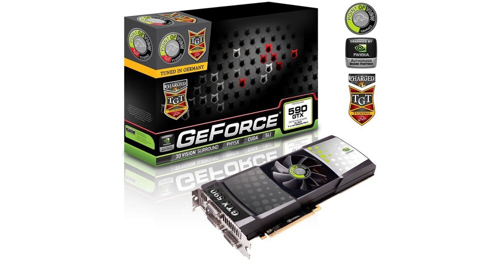 Nvidia Geforce GTX 590 - Übertaktete Versionen von Point of View