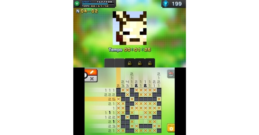 Pokémon Picross - Screenshots
