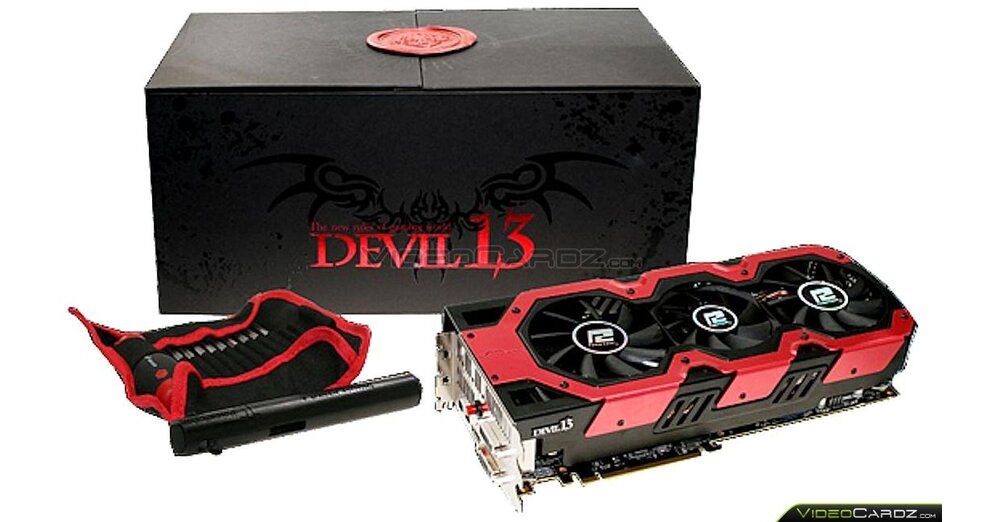 AMD Radeon HD 7990 - Riesige Devil 13-Version von Powercolor