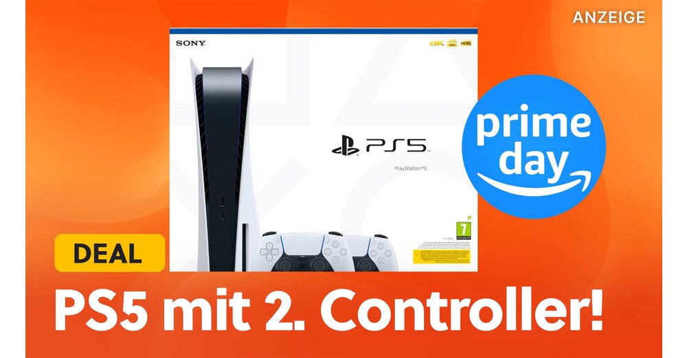 Amazon Prime Day: Die PS5 gibt es jetzt mit 2. Controller endlich so ...