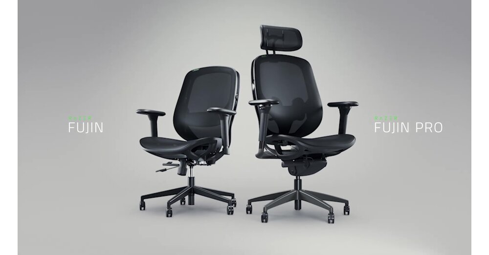 Razer Fujin (Pro) im Trailer: Die bisher erwachsensten Stühle von Razer