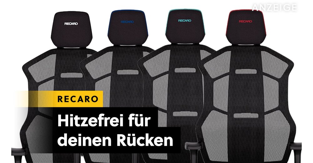 Das coolste Upgrade für euren Gaming-Sommer: Der RECARO Aer