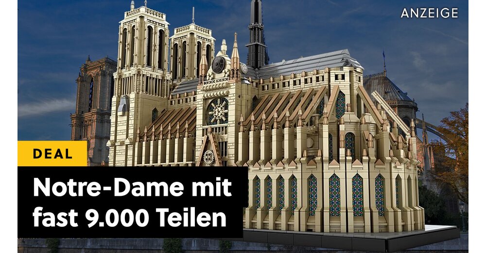 Gegen diese Baukunst aus fast 9.000 Steinen wirkt die LEGO Notre-Dame ...