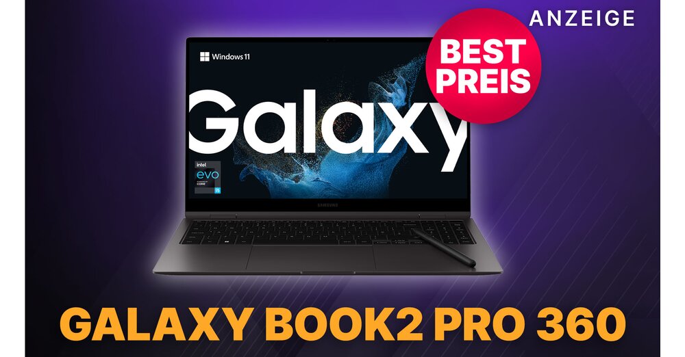 Samsung Convertible mit Intel Core i7 und OLED Display zum Bestpreis ...