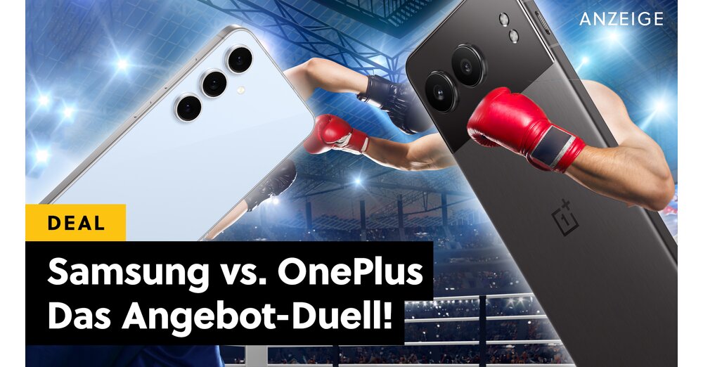 OnePlus vs. Samsung! Wer ein neues Handy will, bekommt starke ...