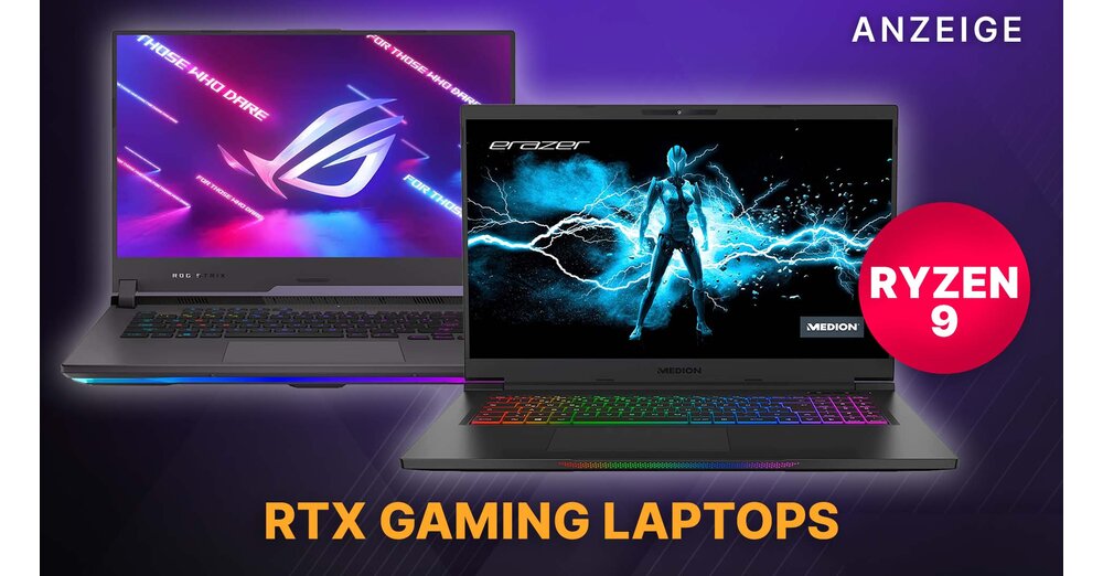 AMD Ryzen 9 & NVIDIA RTX 3080: Gaming Laptops bei den Saturn Angeboten