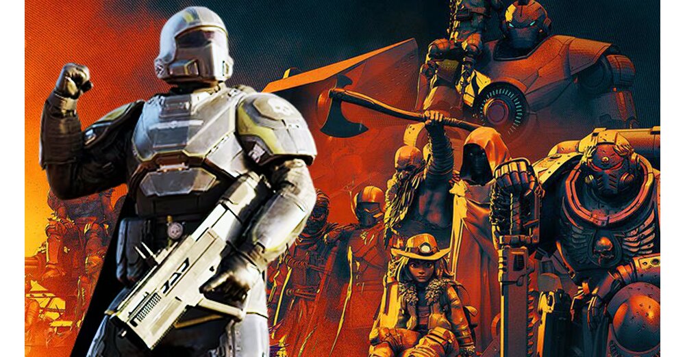 Helldivers plötzlich auf dem Plakat der heiß ersehnten Prime-Serie ...