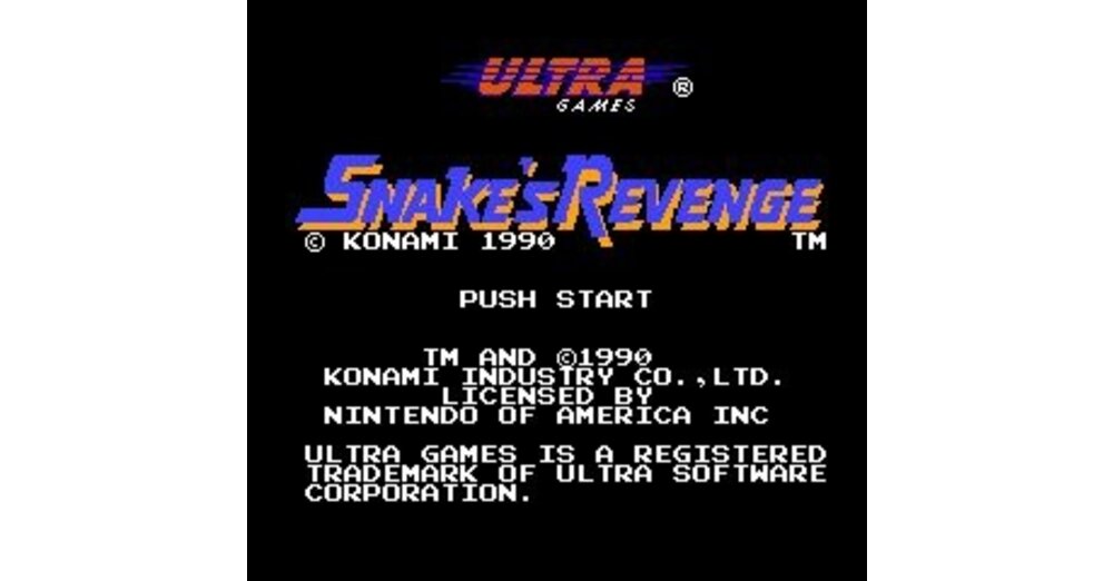 Snake's Revenge - Screenshots