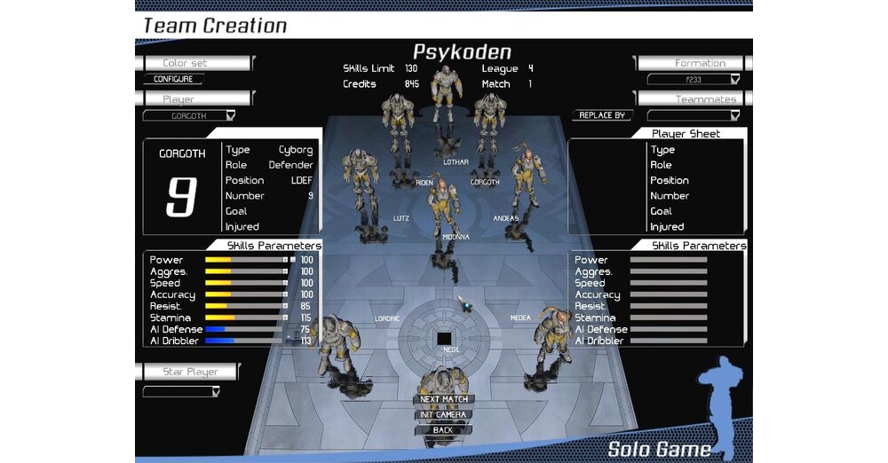 Speedball 2: Tournament - Die Mannschaft stets im Blick