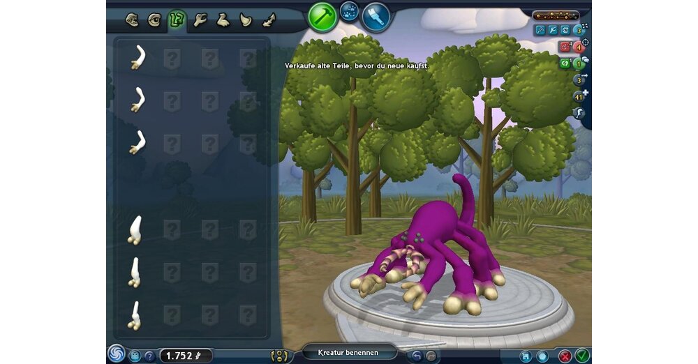 Spore - Demo zur Kreaturen-Erstellung veröffentlicht