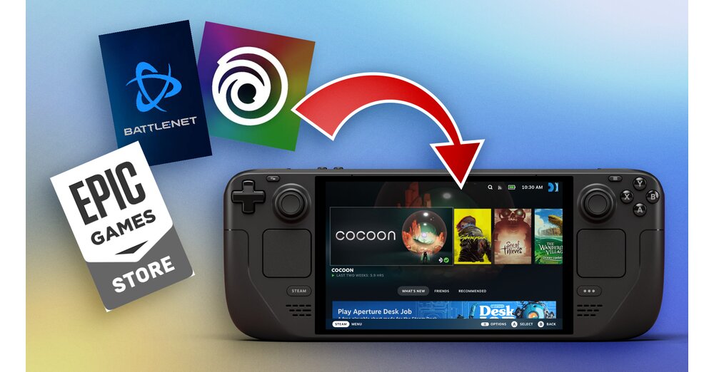 Steam Deck: So installiert ihr den Epic Games Store und andere Launcher