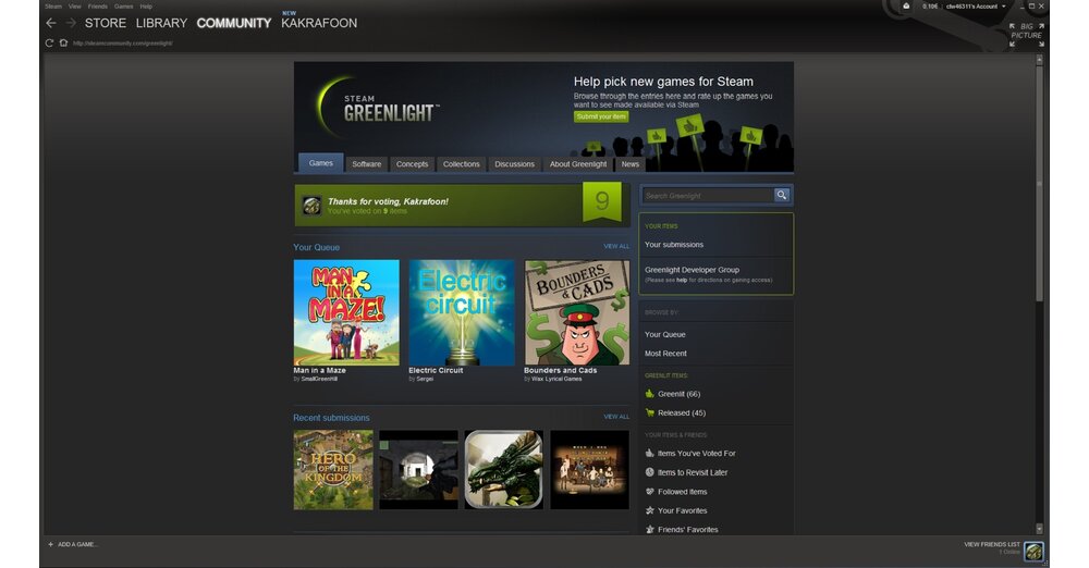 Steam Greenlight - »Grünes Licht« für 50 Spiele und Tools