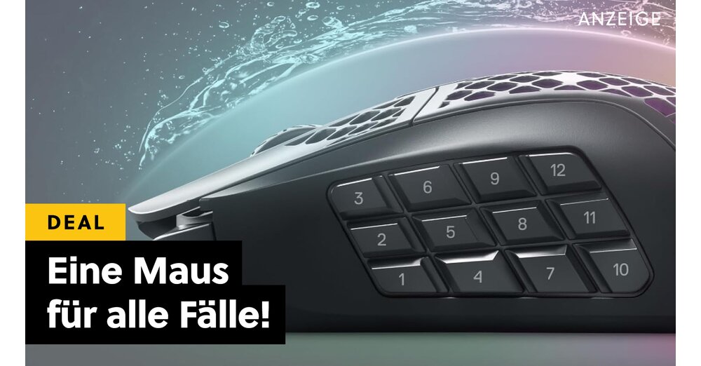 Der perfekte Wireless-Nager für Shooter, MMOs und MOBAs: Kabellose ...