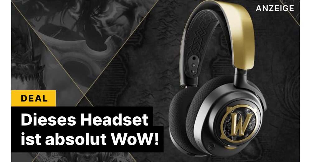 Premium Gaming-Headset mit World of Warcraft Design: Hier gibt's ein ...