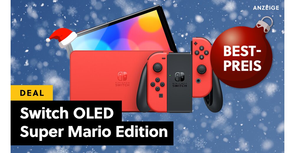 Die Switch OLED in der Super Mario Special Edition gib es jetzt zum ...