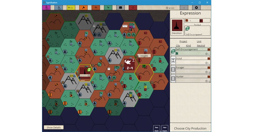 Syphilisation - Screenshots zur Civilization-Parodie