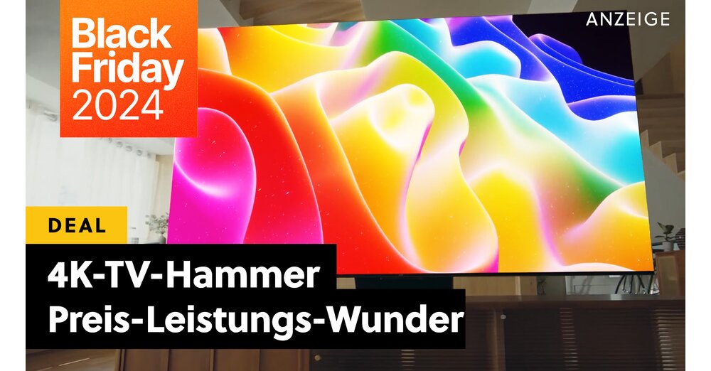 Unser absoluter Preis-Leistungs-Tipp für 4K-TVs: 65 Zoll und eine irre Bildqualität zum Hammerpreis!