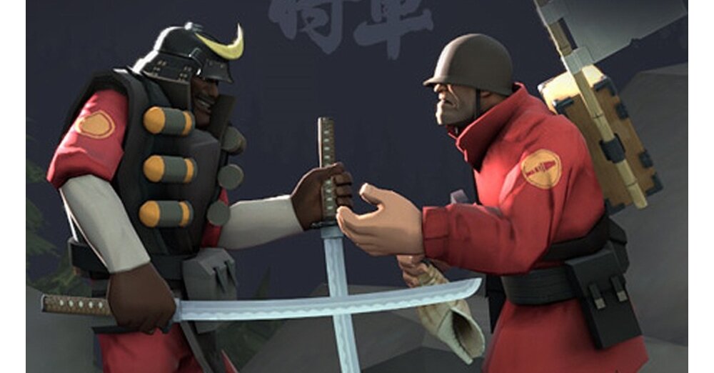 Team Fortress 2 - Total War: Shogun 2-Ausrüstung für den Shooter