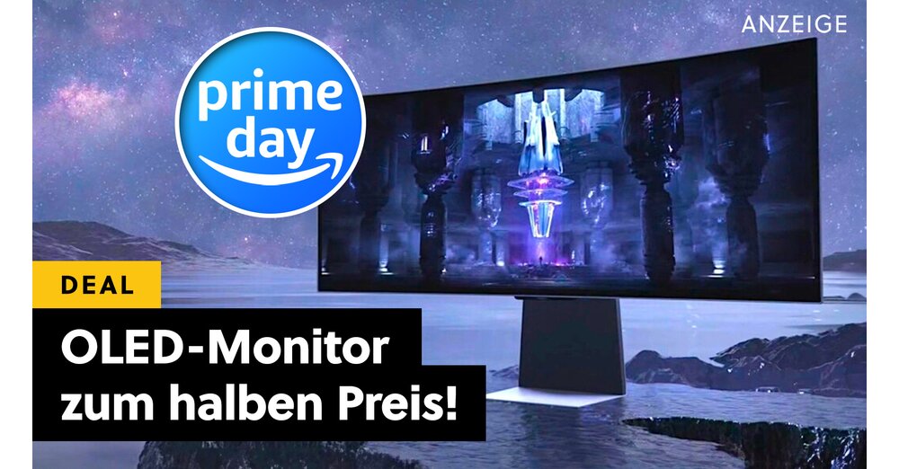 QD-OLED-Monitor von Samsung schon Tage vor dem Prime Day zum halben Preis! Sichert euch den WQHD ...
