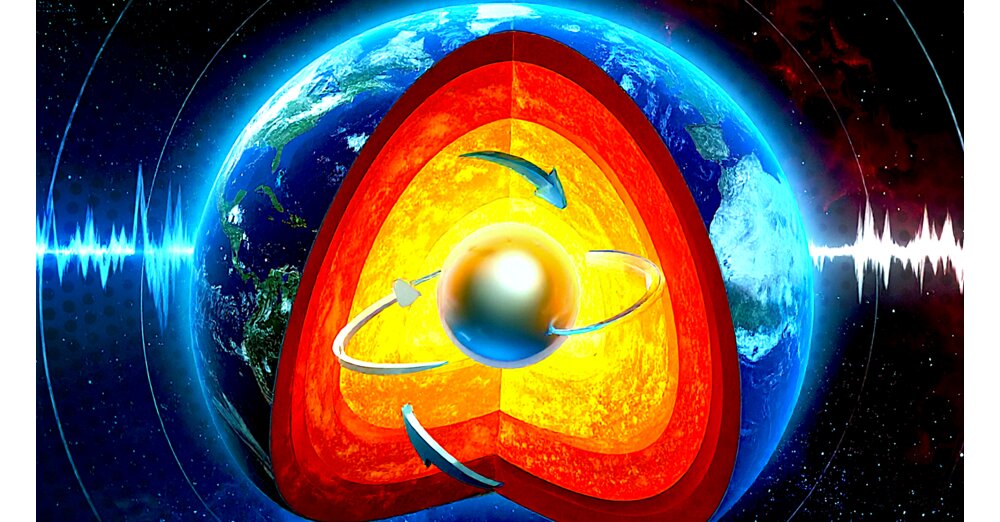 Der Erdkern hat umgedreht – Forscher entdecken 70 Jahre währenden Tanz ...