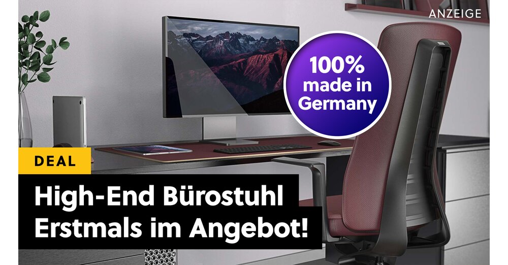 Ich teste Bürostühle und setze selbst auf eine deutsche High-End-Marke ...
