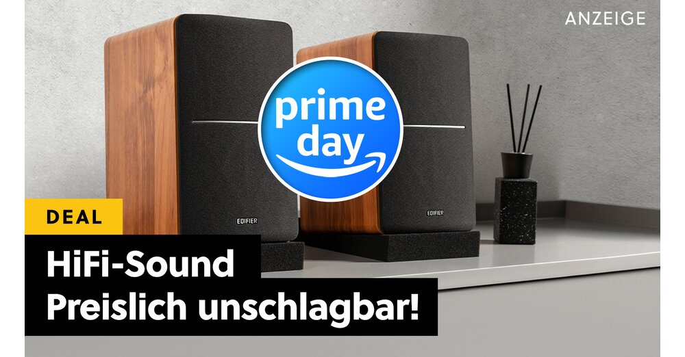 Zum Prime Day habe ich diese günstigen PC-Boxen mit HiFi-Qualitäten ...