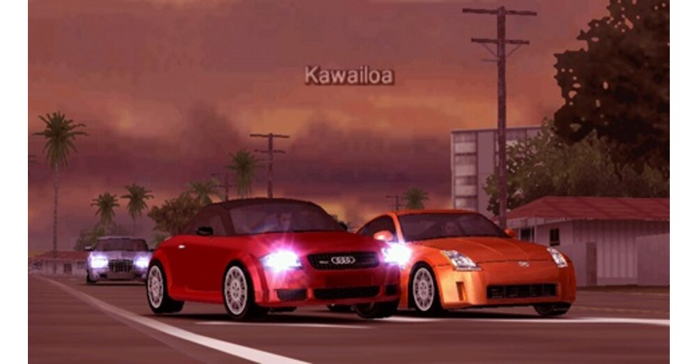 Test Drive Unlimited PSP