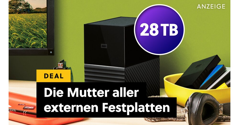 Wir sollten alle unsere Daten öfter sichern und mit 28 TB geht euch der Platz nie aus – mein ...