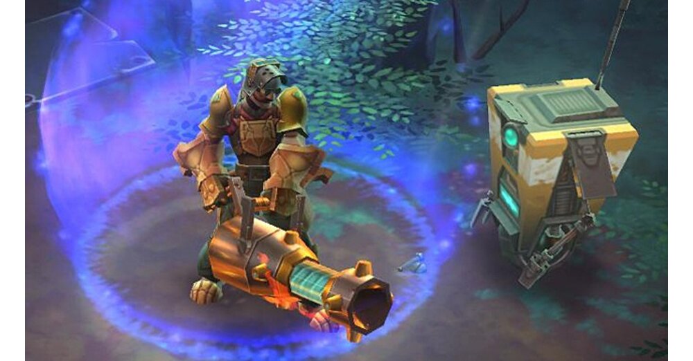 Torchlight 2 - Claptrap-Auftritt als Borderlands-Easter-Egg