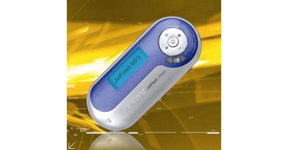 Transcend - MP3-Player mit 1 GByte Speicher