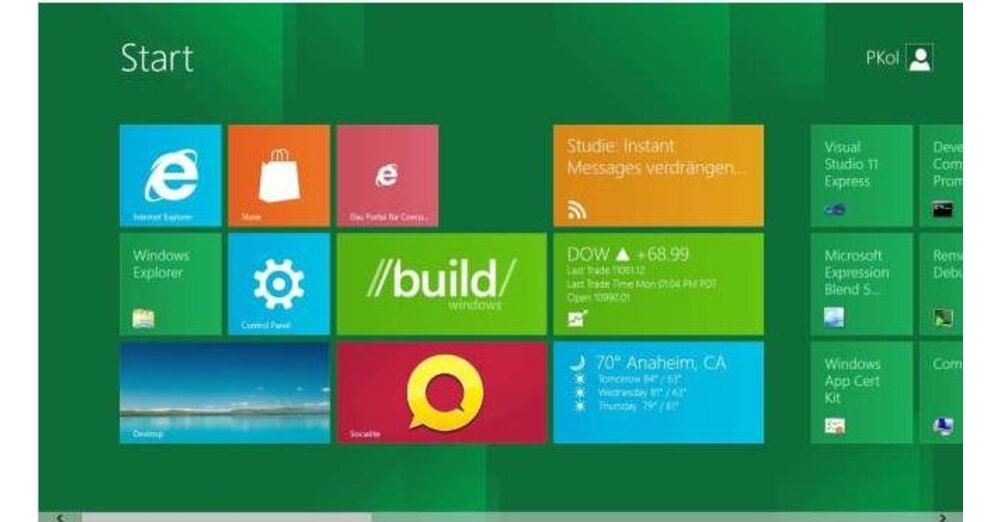 Windows 8 - Die neue Benutzeroberfläche