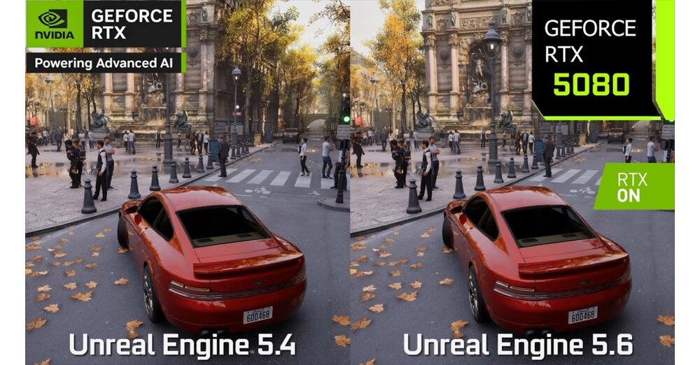 YouTuber zeigt die Grafikpracht der Unreal Engine 5.6 in den Straßen ...