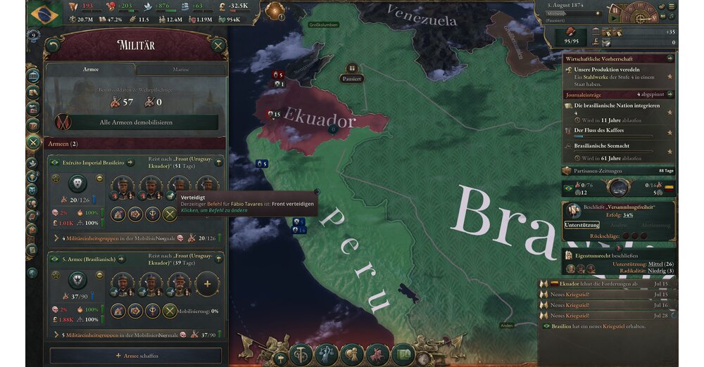 Victoria 3 - Screenshots vom Imperialismus-Strategiespiel