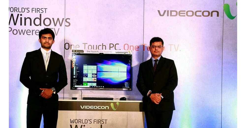 Videocon One Touch - Erster Fernseher mit Windows 10 und Office