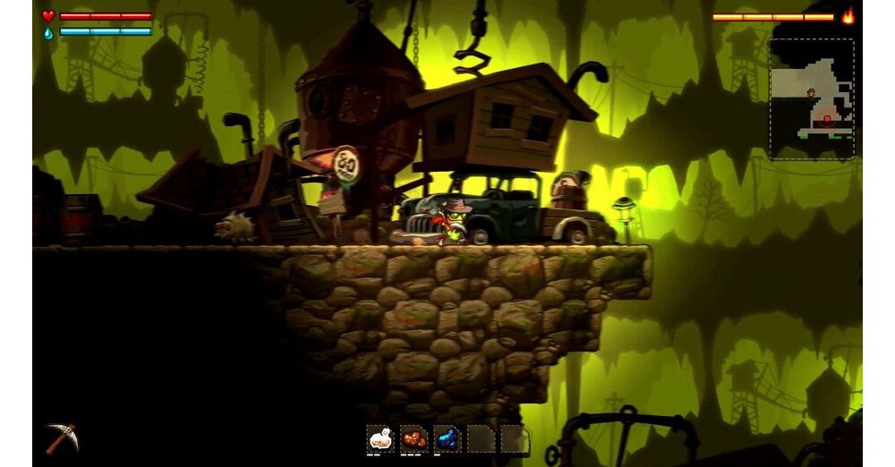SteamWorld Dig: Launch-Trailer zum Bergbau-Plattformer