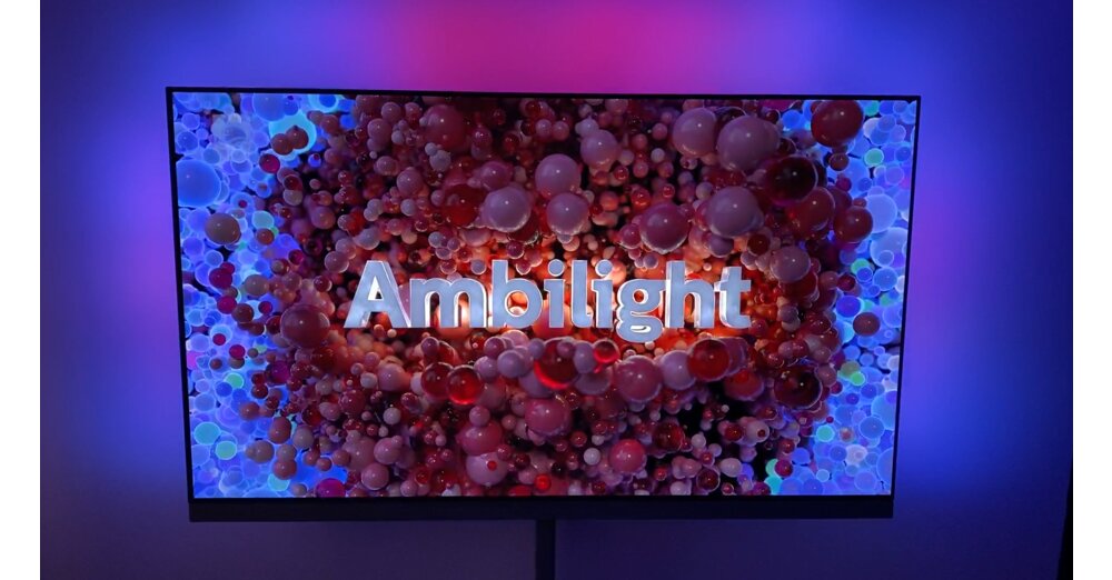 Ambilight Plus auf dem Philips OLED+959